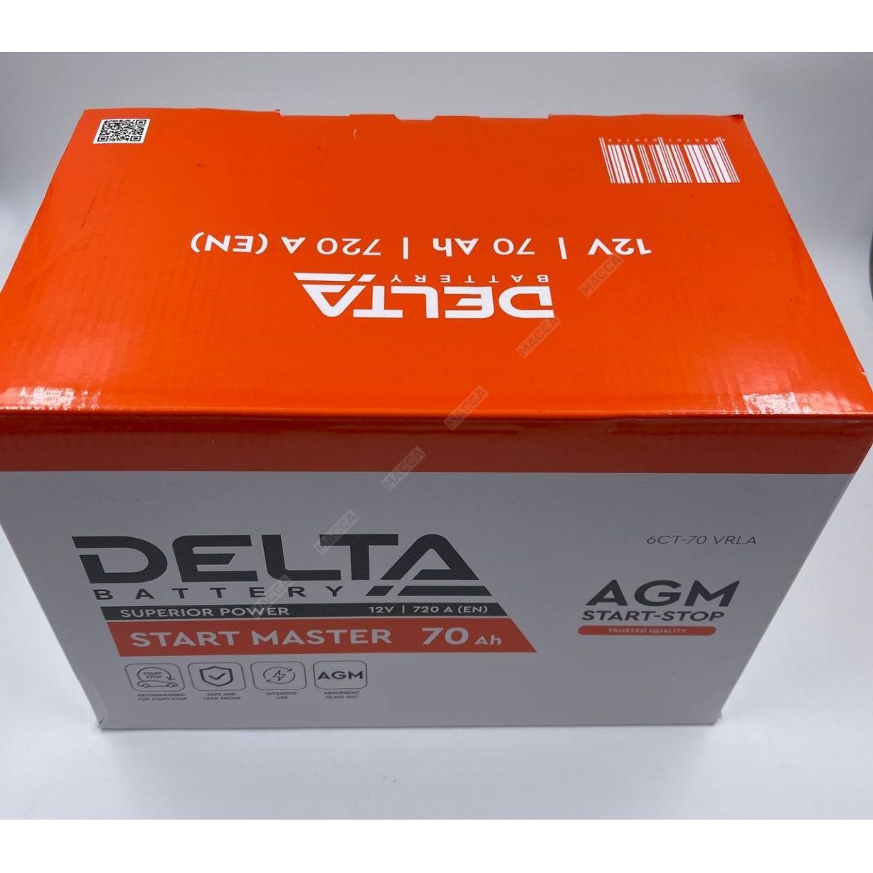 DELTA START MASTER 6CT-70.0 AGM (L3/720EN) Аккумуляторная батарея: купить по цене с доставкой по ...